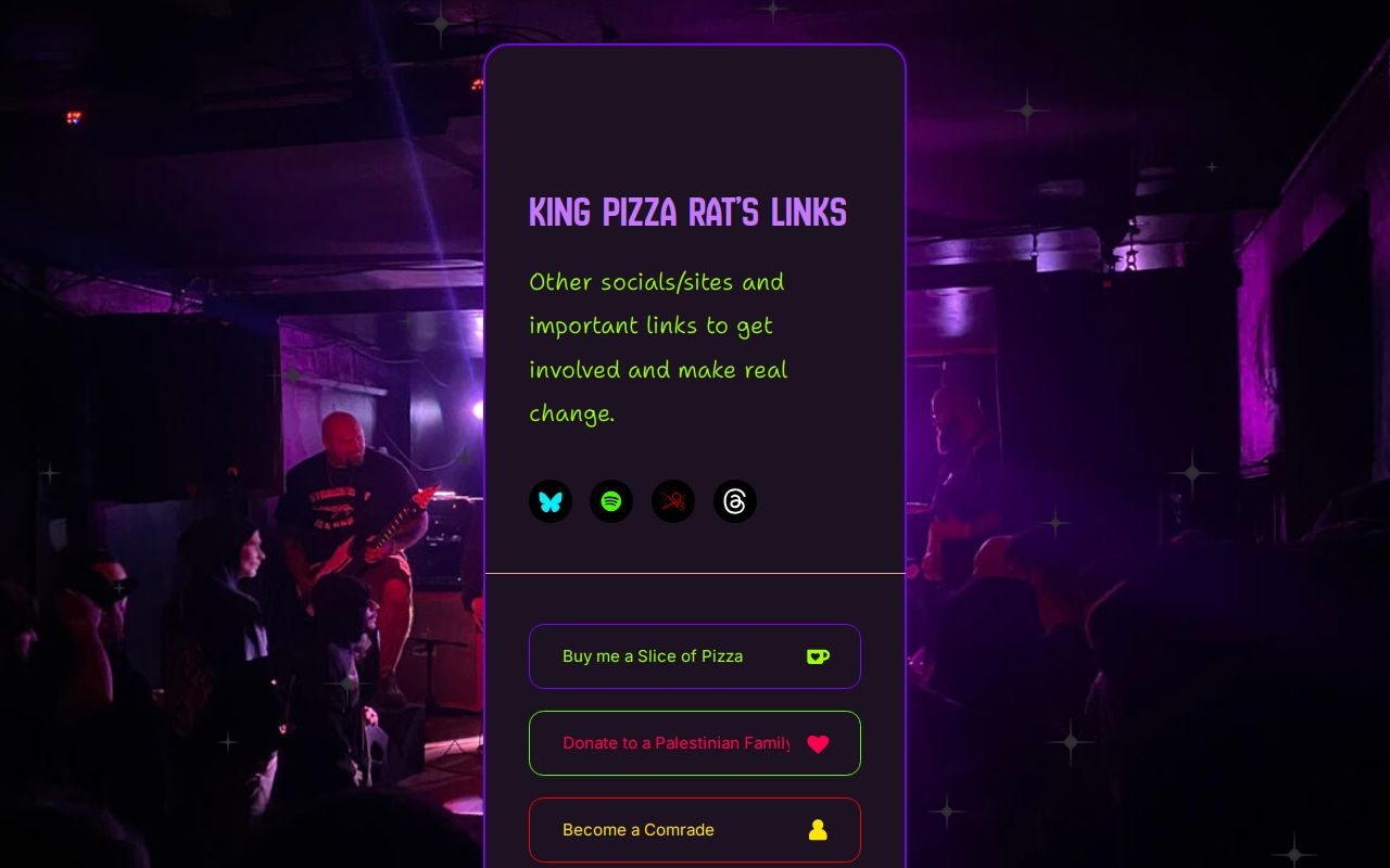 Socials and Important stuff